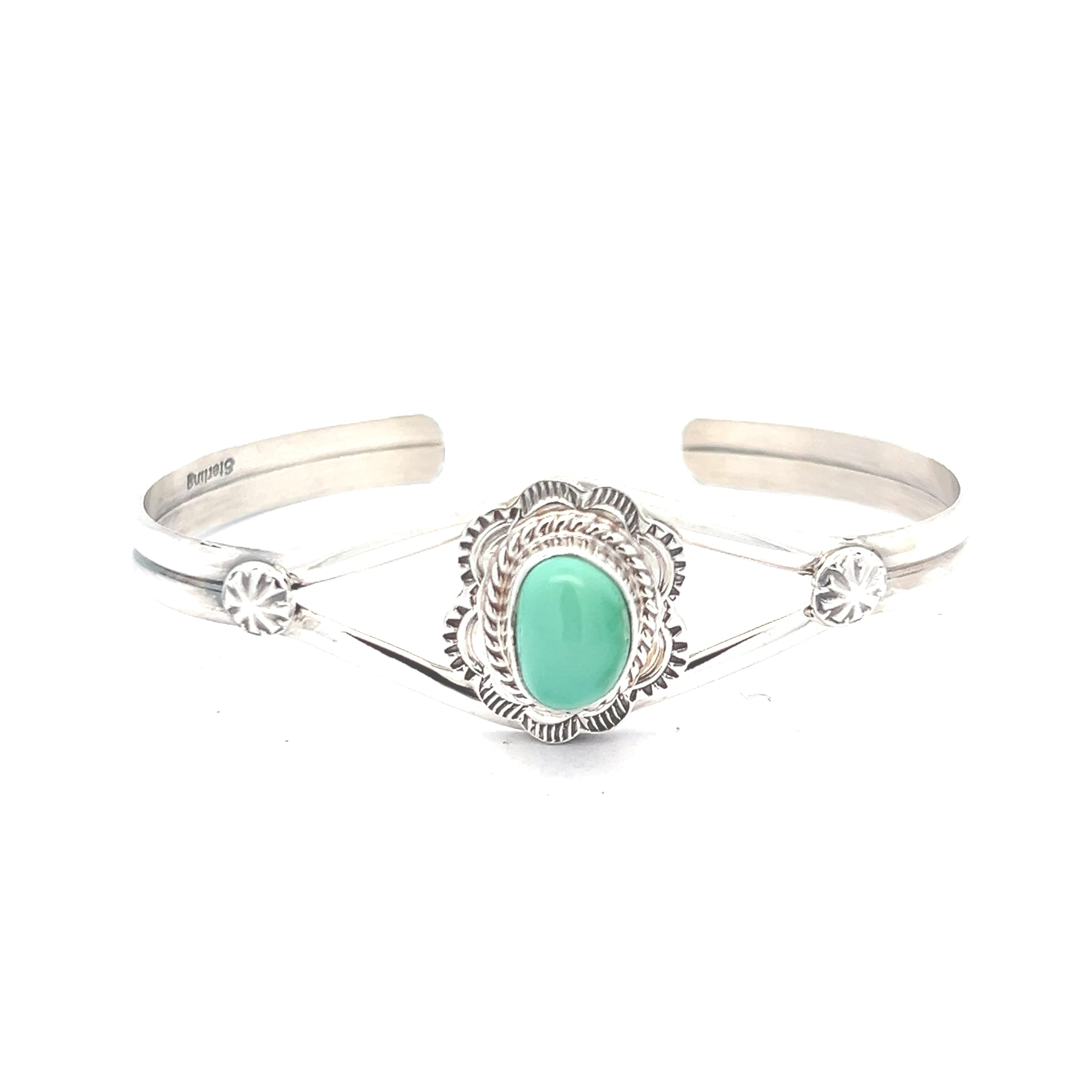 Treasures of the Southwest: Native American Jewelry Genuine Royston Turquoise Bracelet