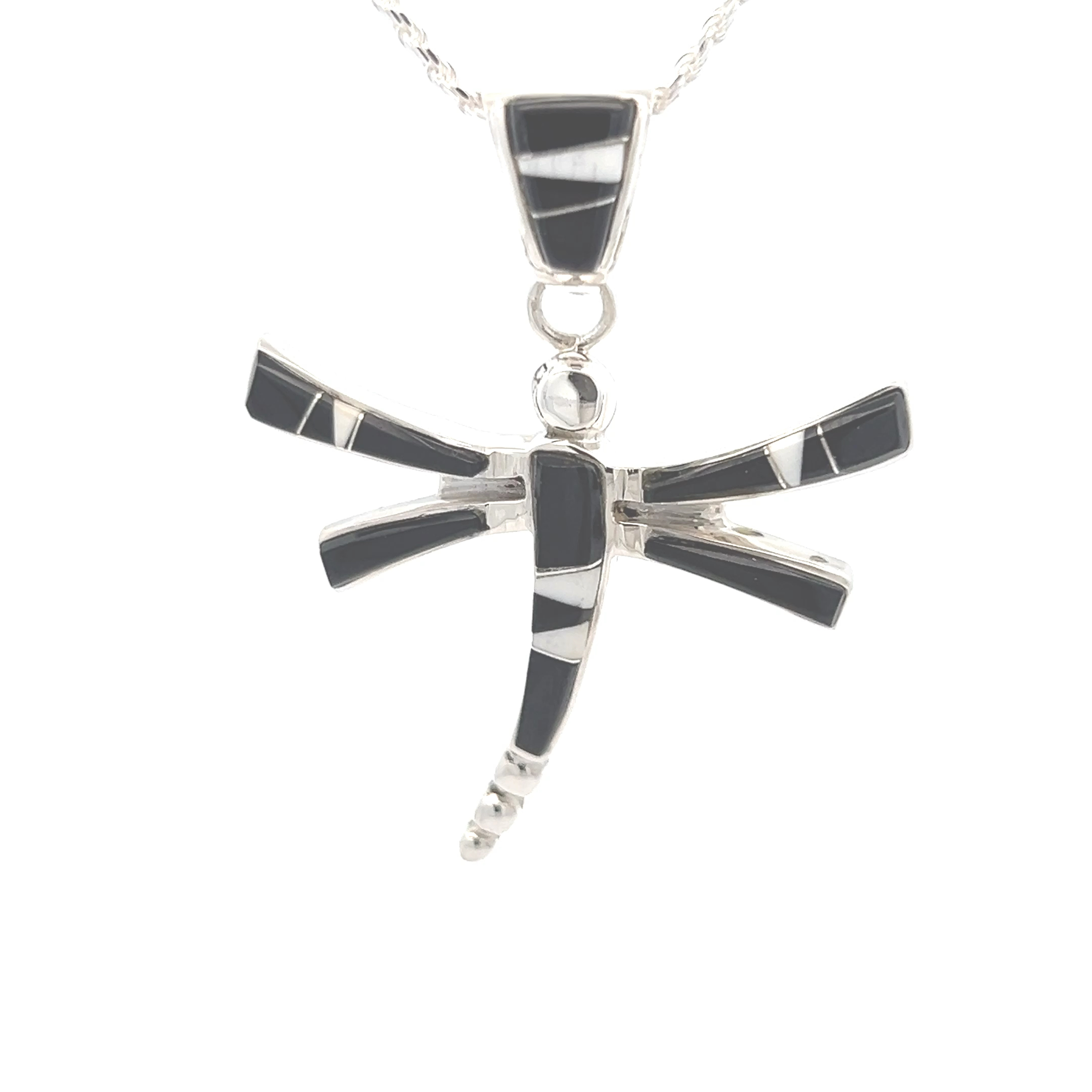 Treasures of the Southwest: Calvin Begay Genuine Acoma Jet Sterling ...