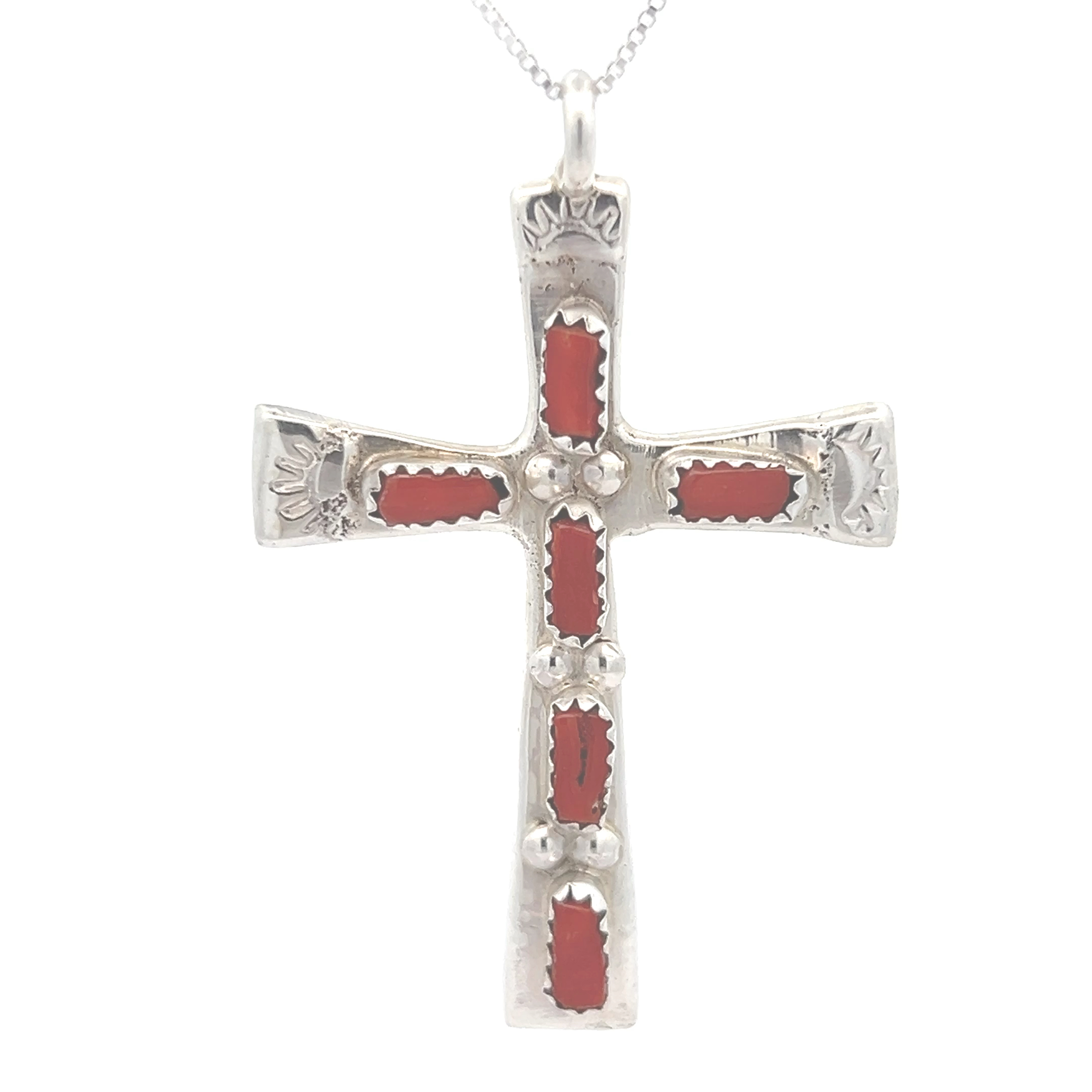 Indian Crosses Crucified Indian Cross Silver Milagro Pachamama
