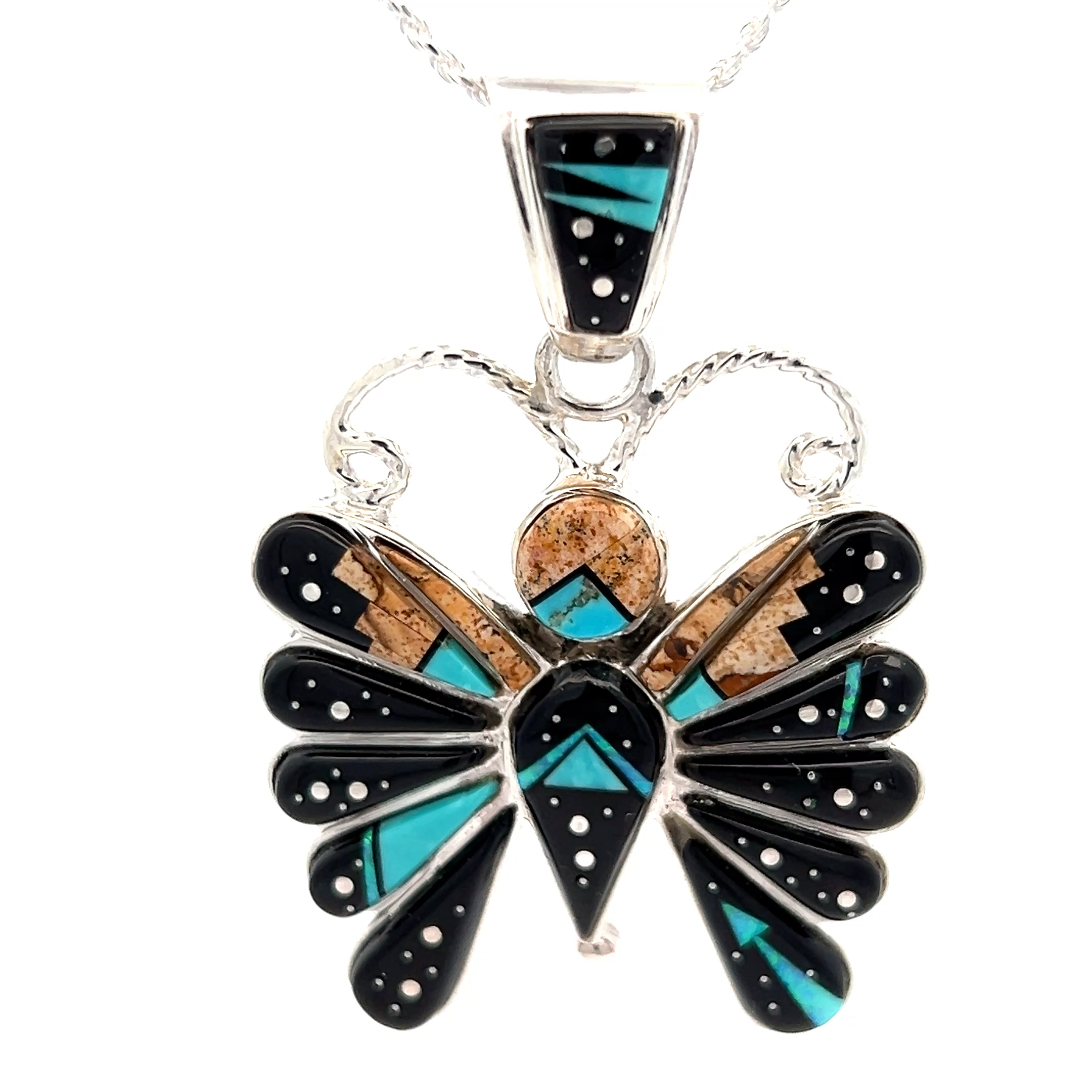 Treasures of the Southwest: Calvin Begay Jewelry Night Sky Design ...