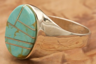 Treasures of the Southwest: Calvin Begay Genuine Kingman Turquoise ...