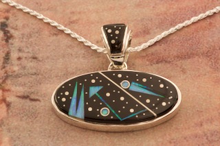Treasures of the Southwest: Navajo Artist Calvin Begay Sterling Silver ...