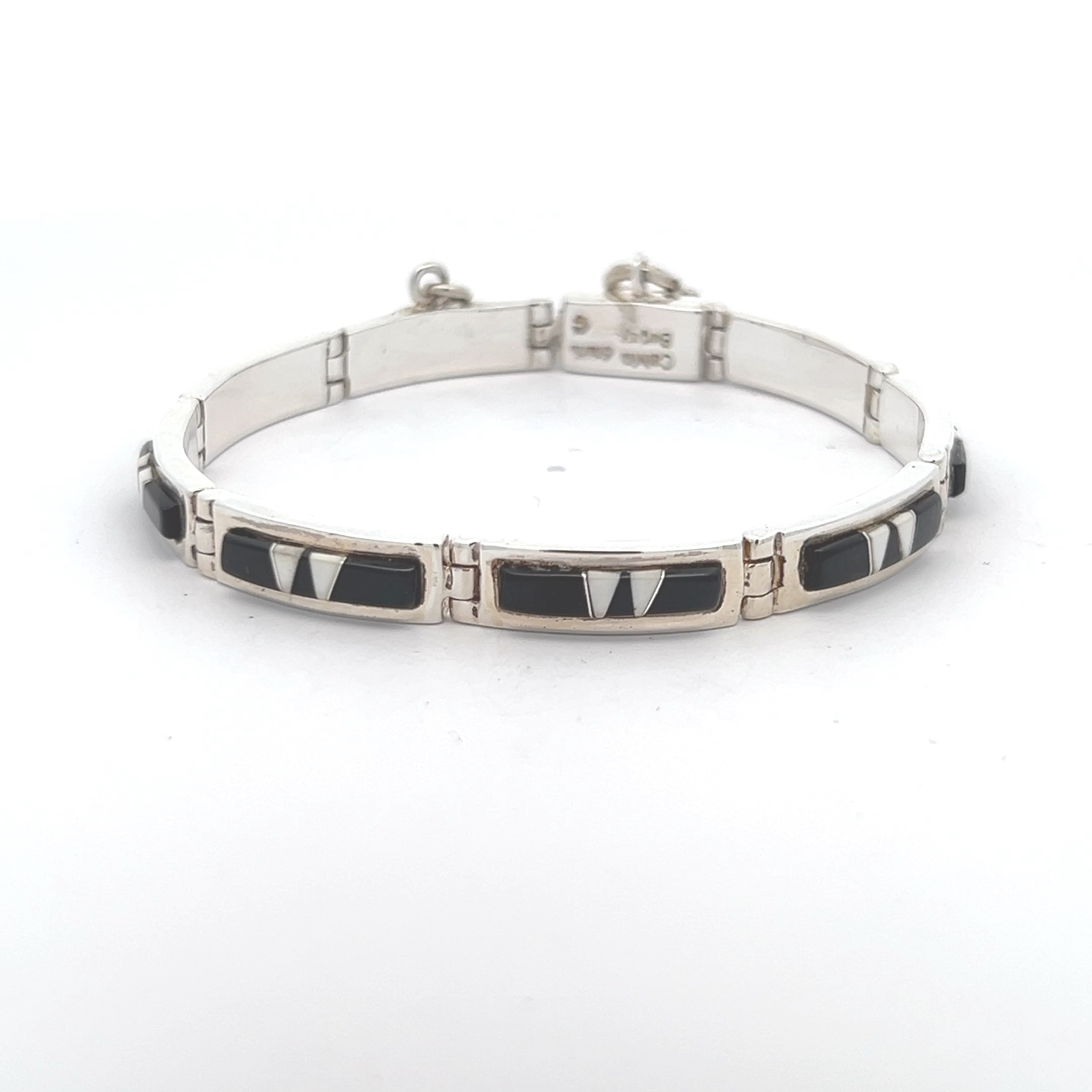 Treasures of the Southwest: Calvin Begay Genuine Acoma Jet Sterling ...