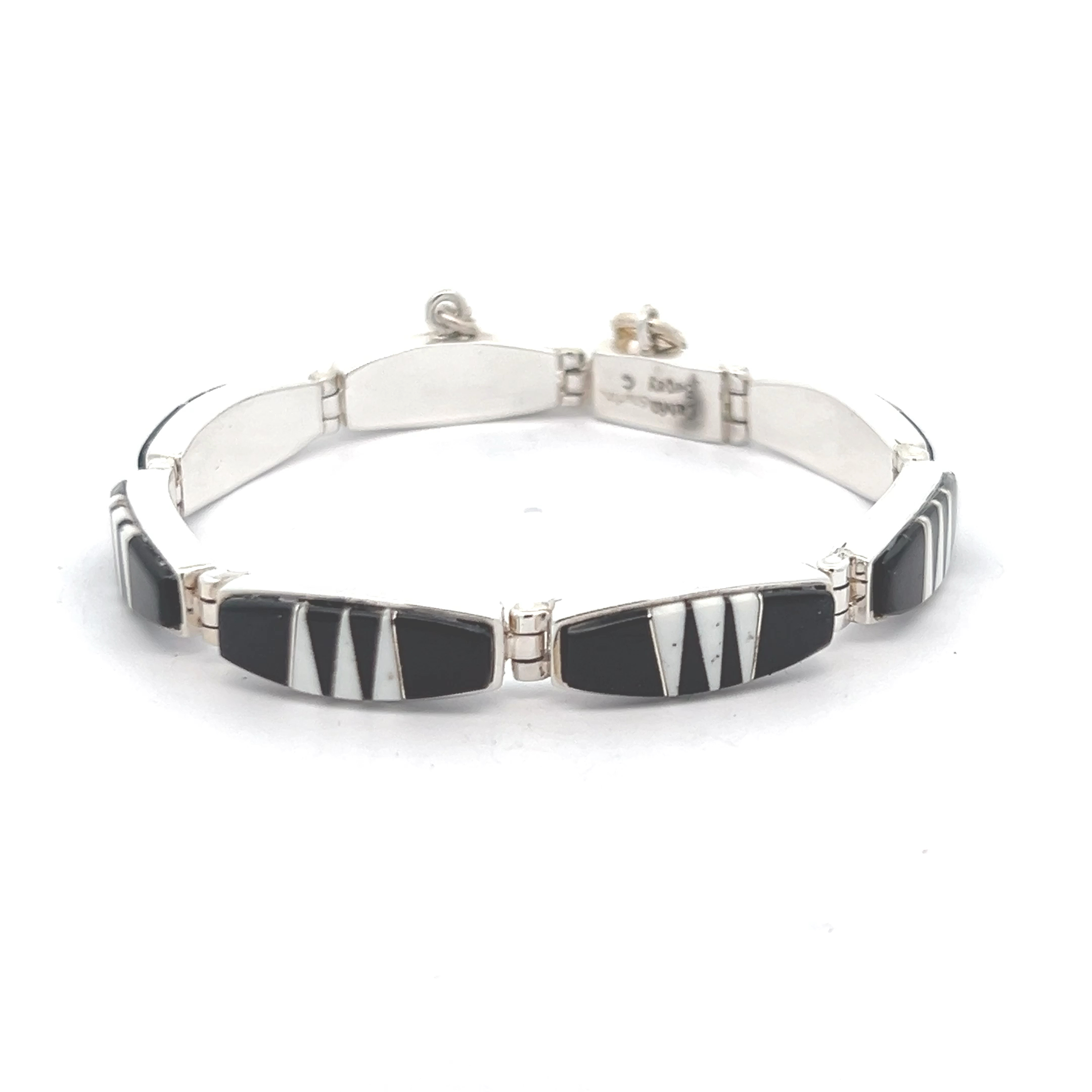 Treasures of the Southwest: Calvin Begay Genuine Acoma Jet Sterling ...