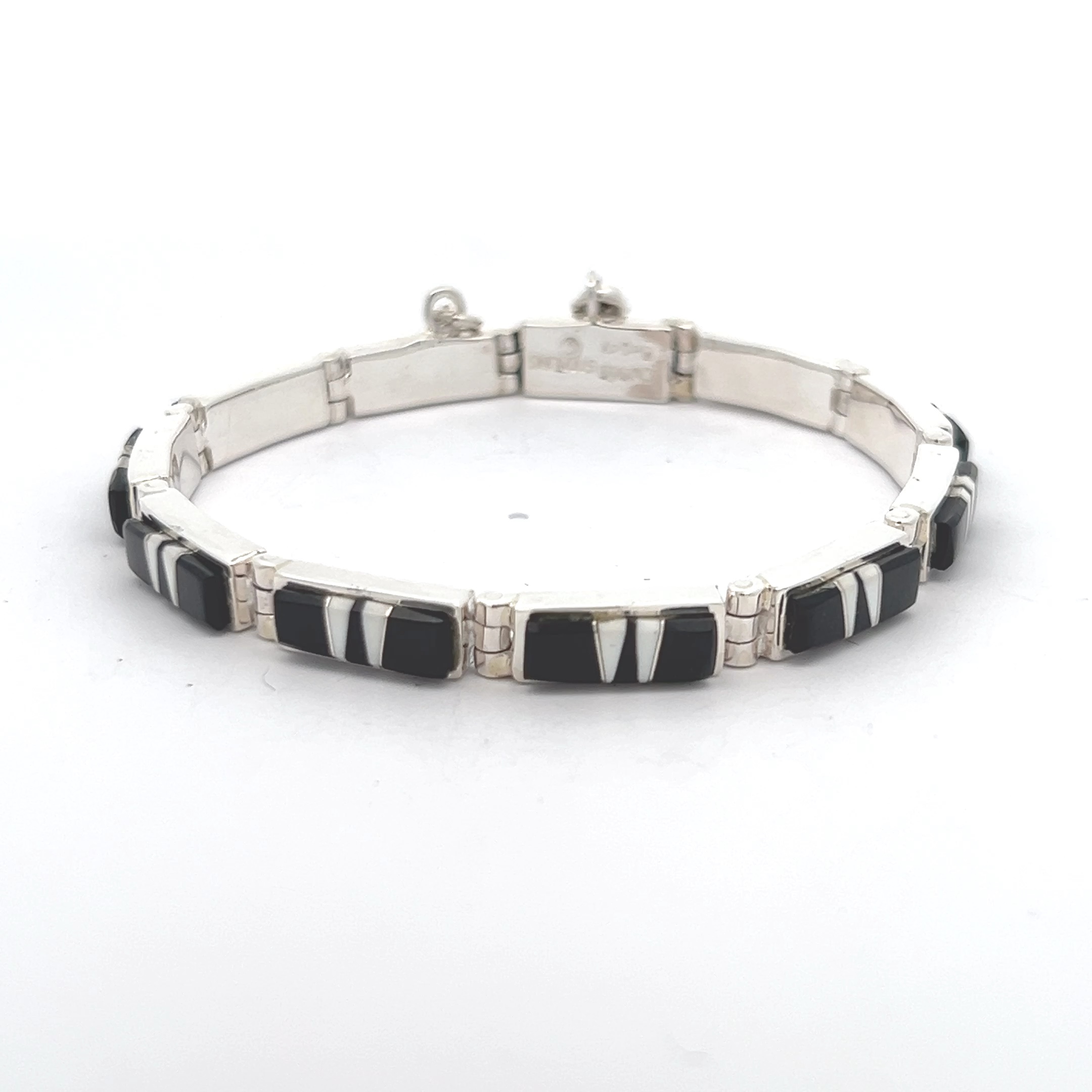 Treasures of the Southwest: Calvin Begay Genuine Acoma Jet Sterling ...