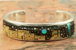 Calvin Begay Bracelet: Treasures of the Southwest