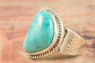 Treasures of the Southwest: Castle Dome Turquoise Ring